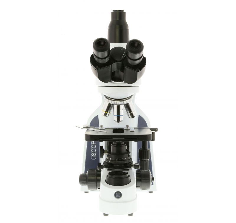 Microscopio contraste fases Iscope IS-1153-PLPH. Triocular 100x-1000x